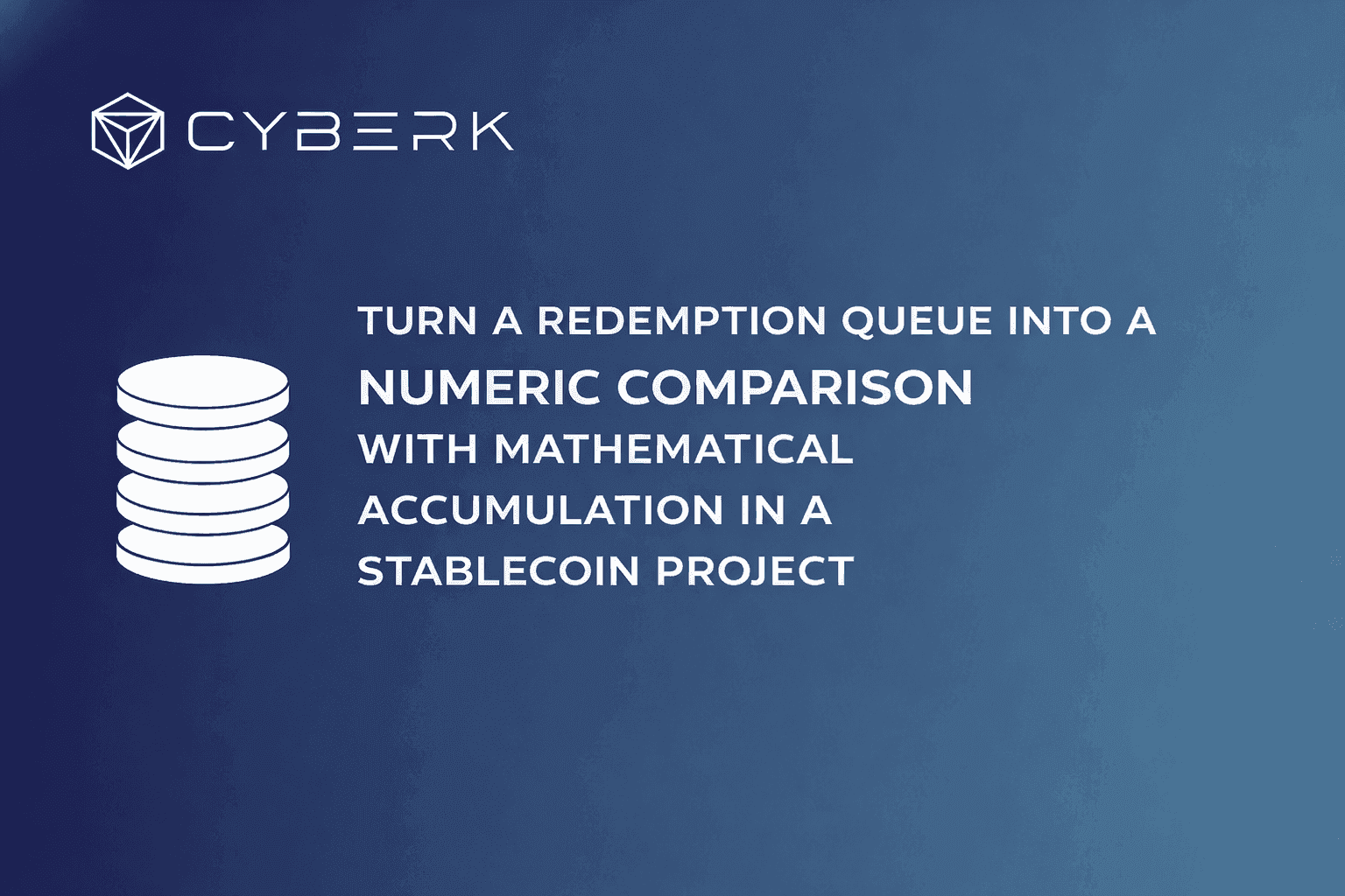 Turnning a Redemption Queue into a Numeric Comparison with Mathematical ...